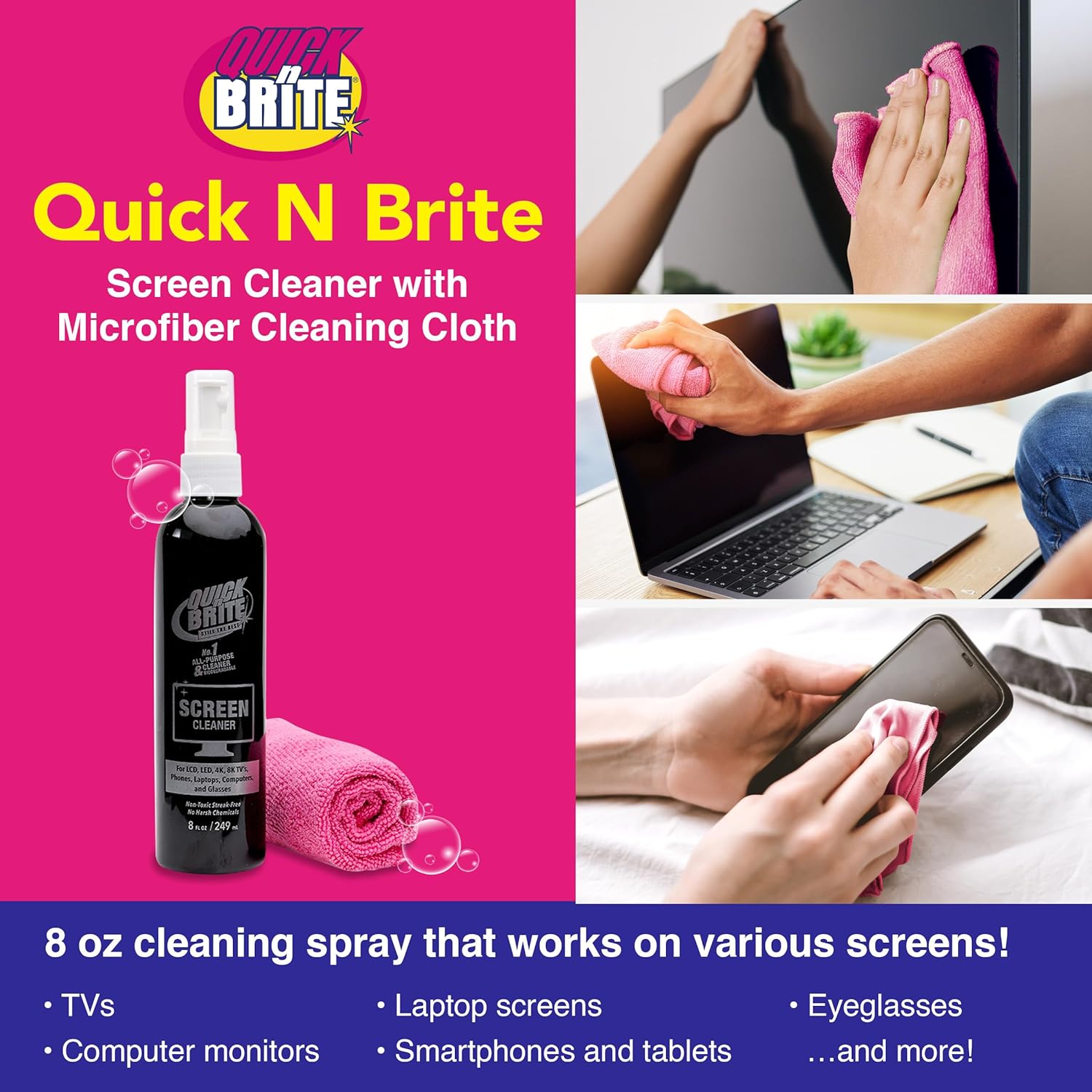 Screen Cleaner Kit– QUICK 'n Brite